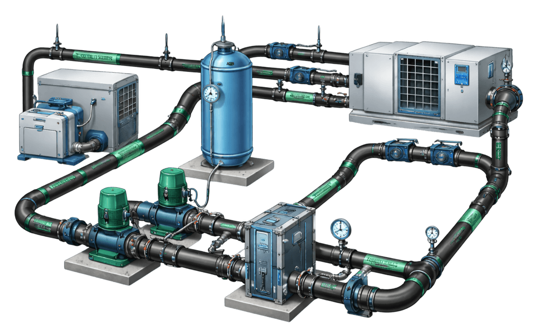 Chilled Water Piping Installation Contractor in India | CHW Piping ...